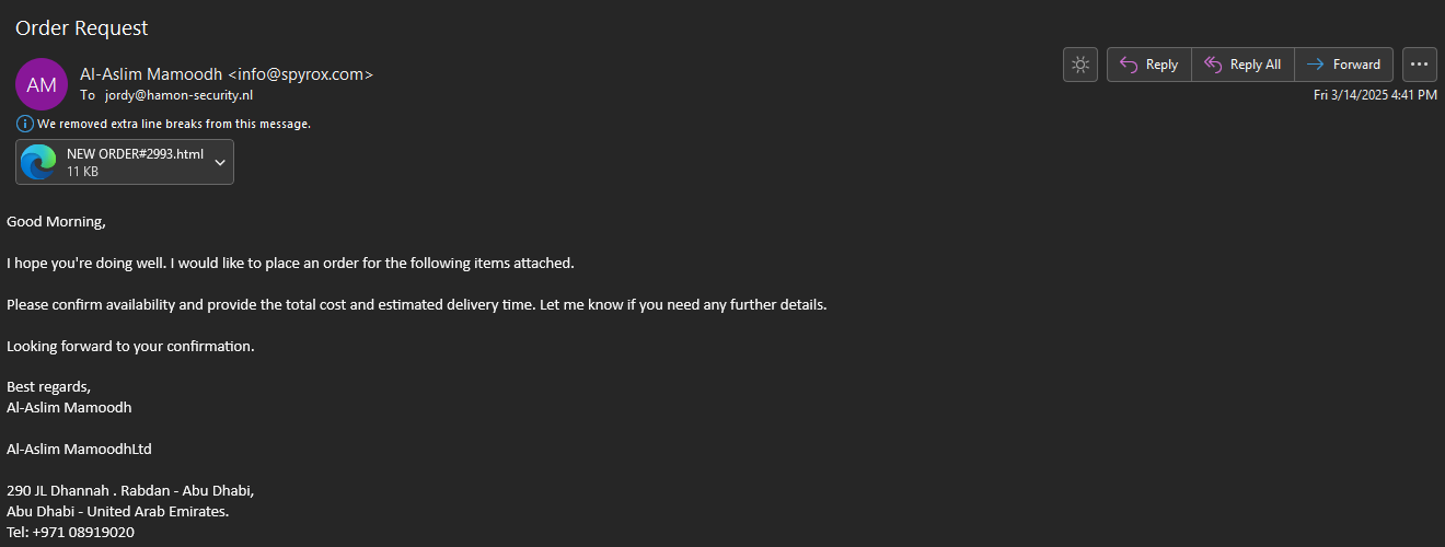 De dag dat AI een malafide bijlage opent. - Hamon Cyber Security